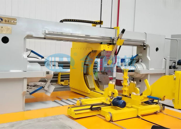 Horizontal CNC Metro Wheelset Press Capacity 300t With Pre Fitting Stand