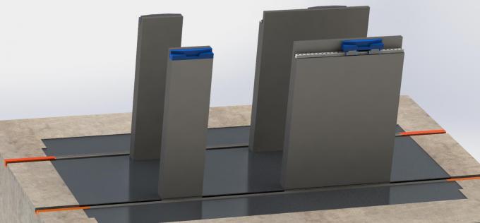 2000mm Stroke Bogie Lifting Jacks , 15T Railway Vehicle Bogie Lift For ...