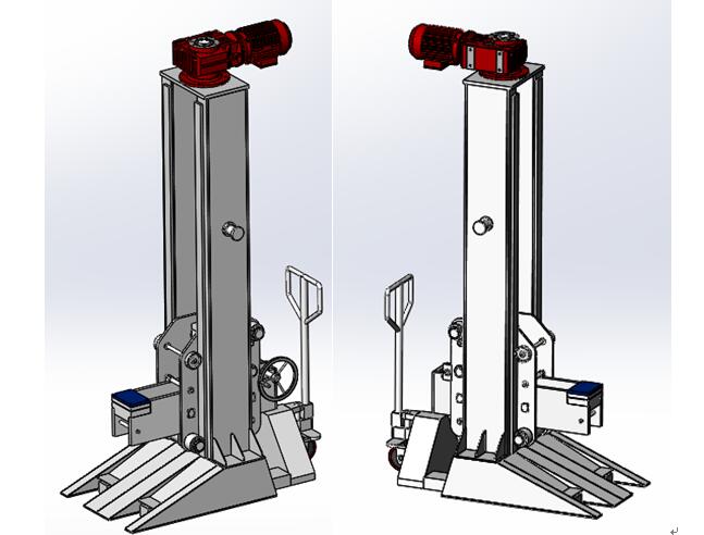 25 Ton Railway Electric Lifting Jacks , Railway Screw Jacks