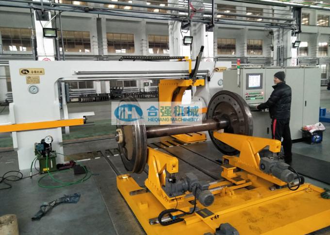 3500kN Locomotive Wheelset Press Machine With Double Cylinders