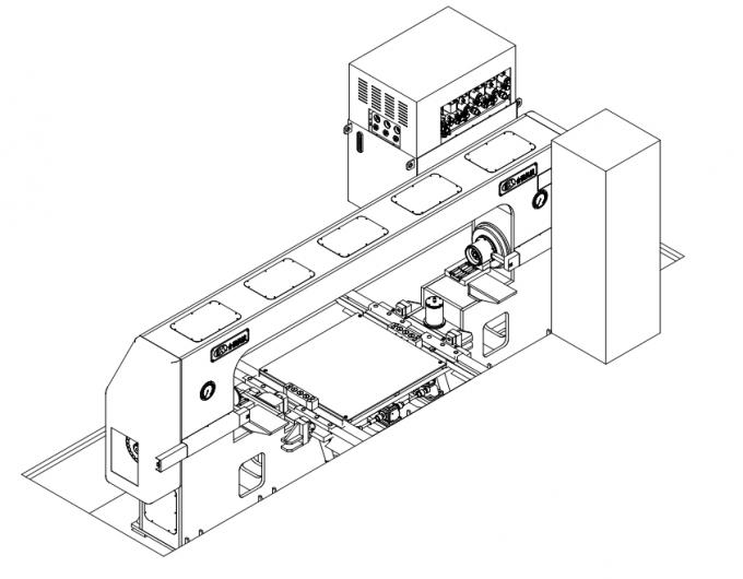 2300mm Wheelset Railway Rolling Bearing Press Machine