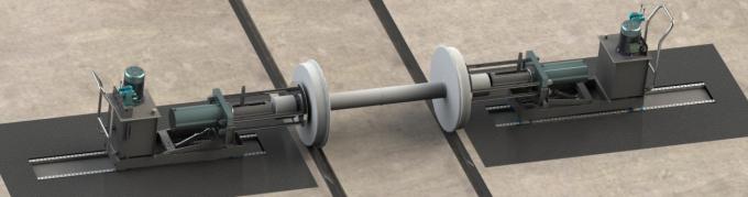 Manual Mounting And Dismounting Bearing Press Machine For Wheelset ...