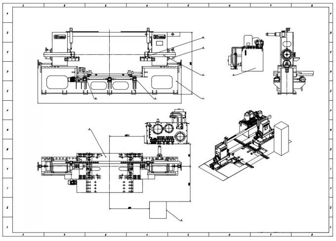 Automatic Rolling Bearing Mount Press Manual Adjust For Multi Track Gauge