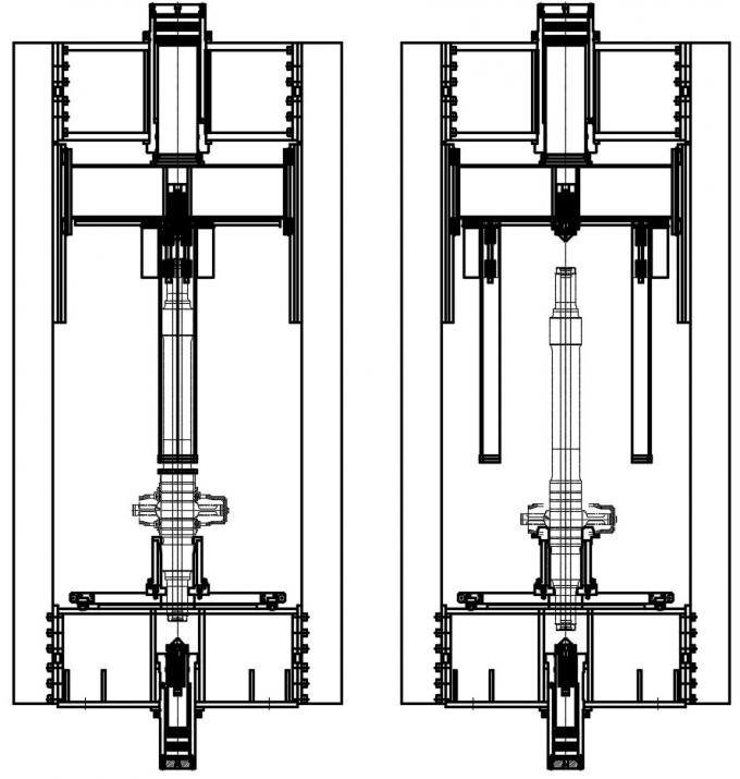 Railway Bull Gear Press Mounting Machine Wheelset Gear Assembly Press