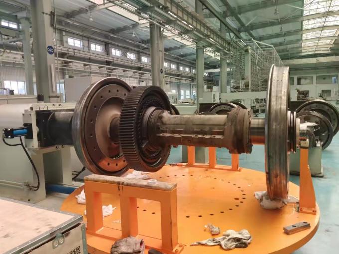 350t Wheelset Press For Wheel Disassembly And Backpressure Test